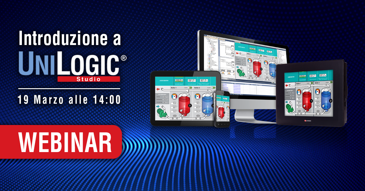 Webinar: "Introduzione a UniLogic" - Unitronics